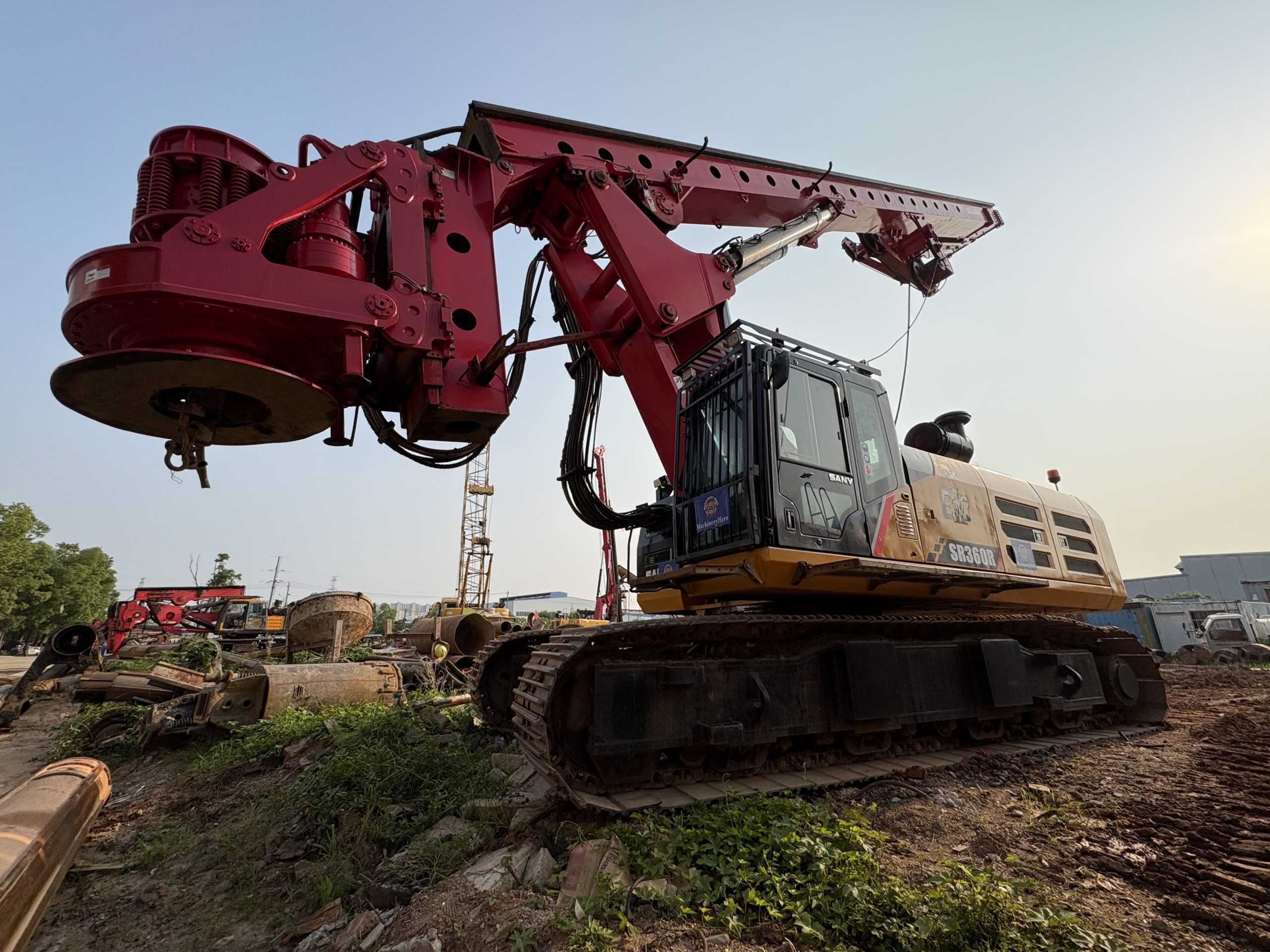 2020 SANY SR360R Rotary Drilling Rig - MachineryHere