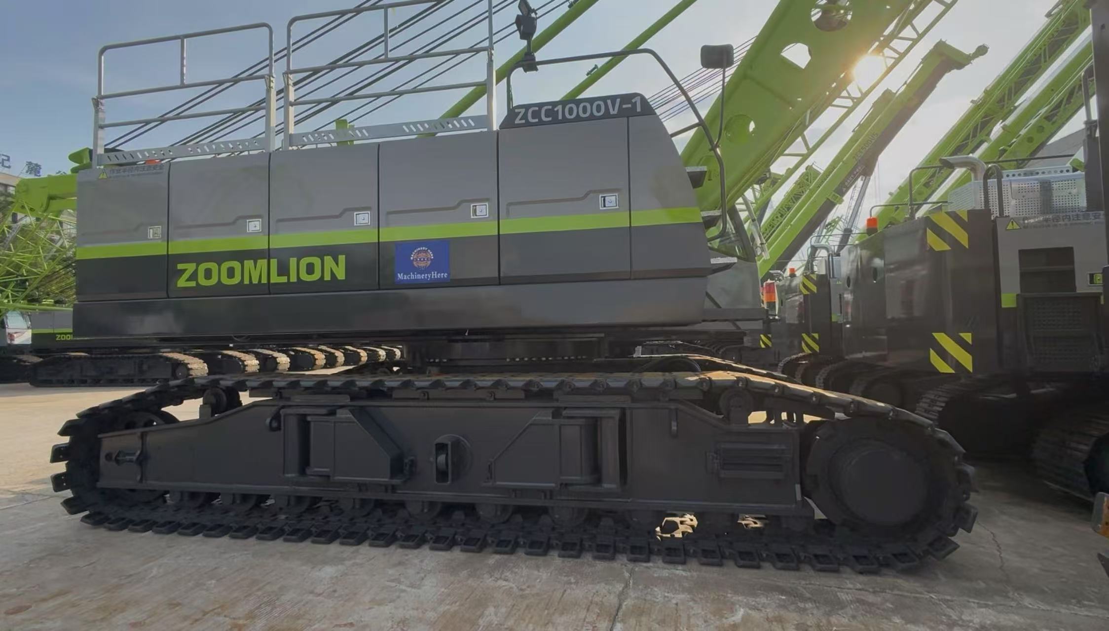 Brand New Zoomlion 100-Ton Crawler Crane - MachineryHere